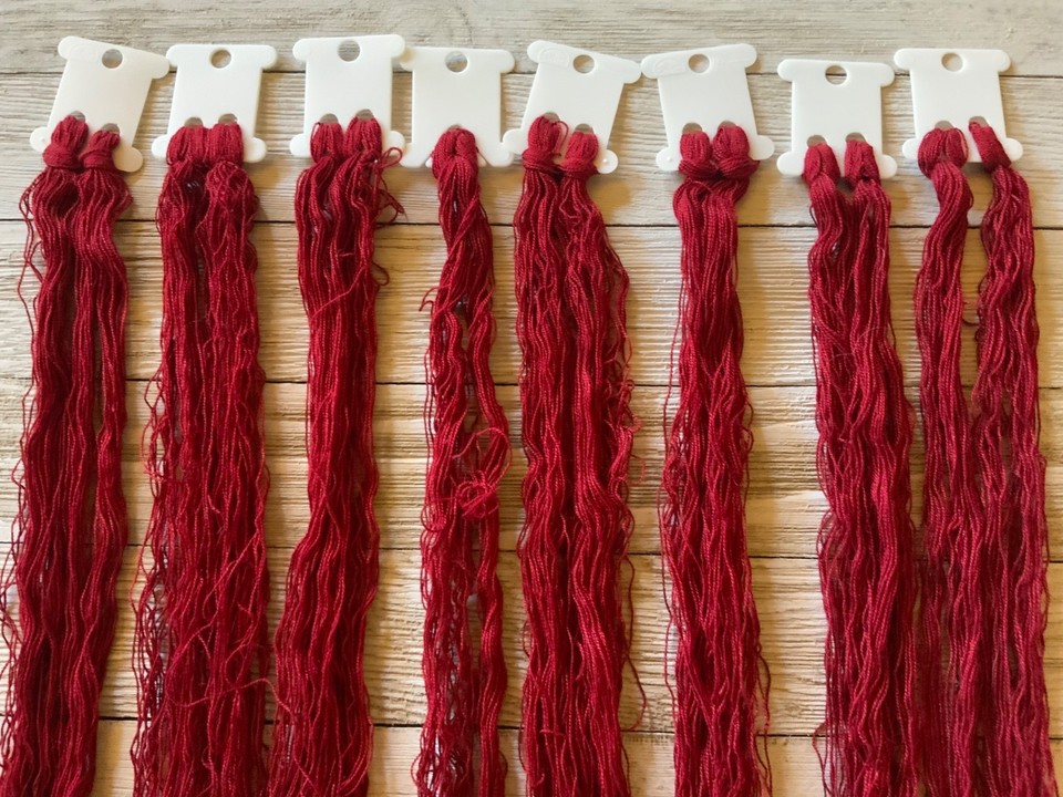 Pure Palette CRANBERRY RELISH Luster Solids by Elements 100% Soy Silk ...