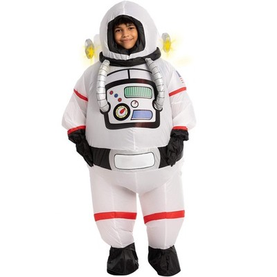 Inflatable Astronaut Costume Kids, White Full Body Space Costume with ...