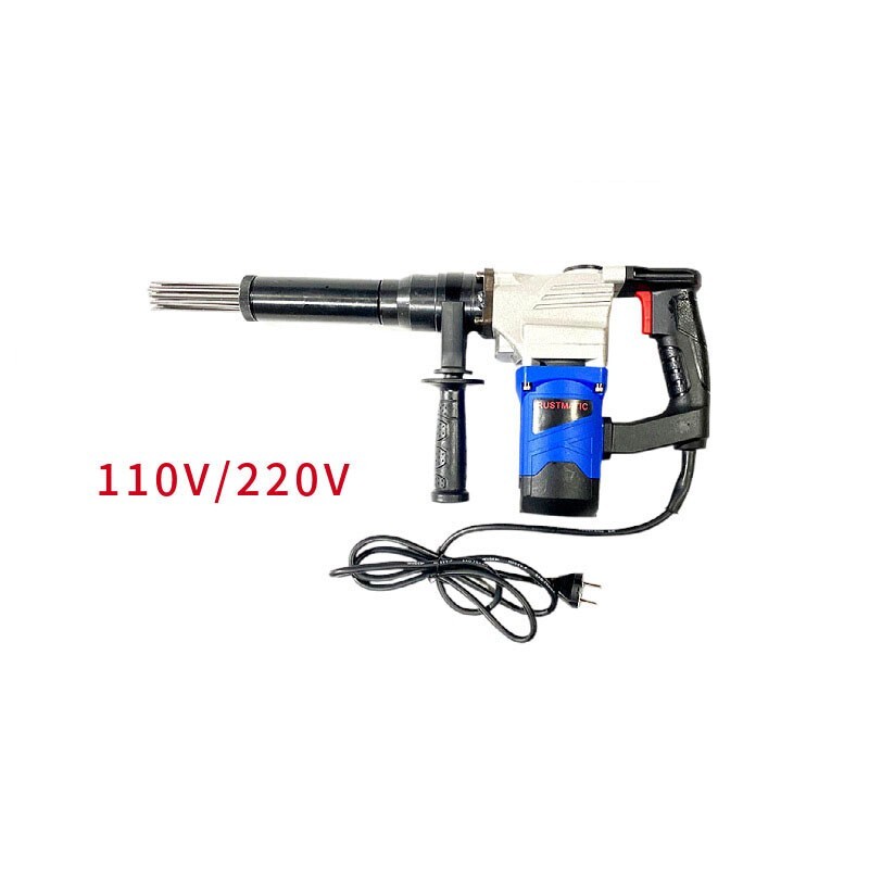 110V-220V Electric Needle Derusting Gun Rust Removal Needle Scaler Jet ...