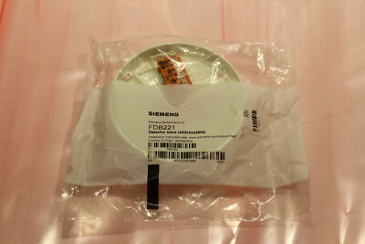 Siemens FDB221 Detector base (addressable) NEW | eBay