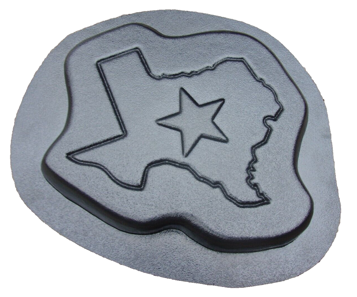 Texas Shaped Stepping Stone Molds
