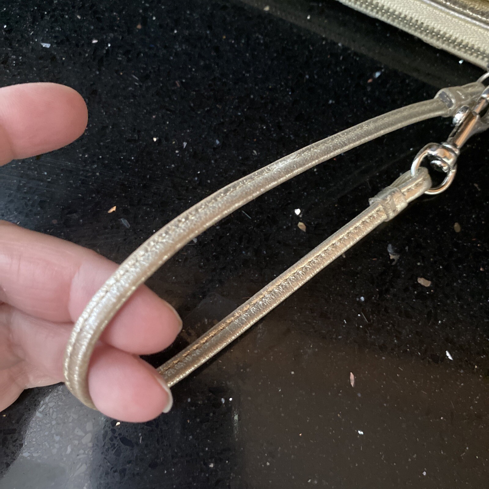 Coach Penelope Zippy Turnlock Signature Wallet/Wristl… - Gem