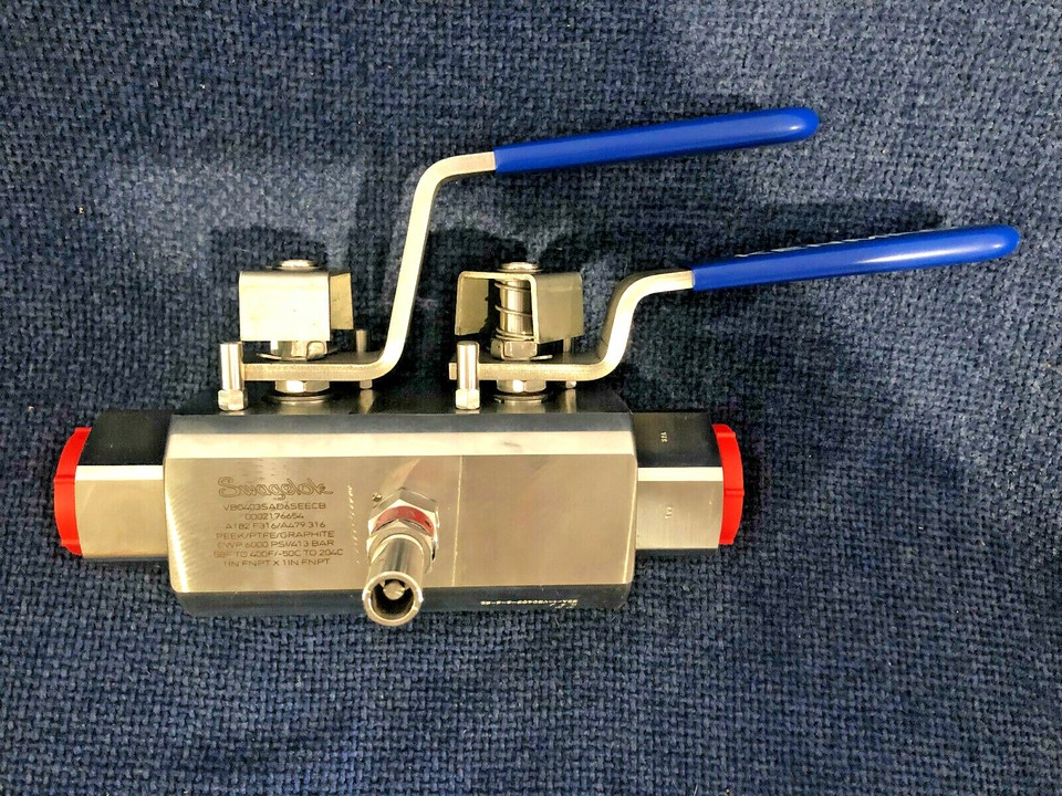 Swagelok Process Interface Valve Double Block and Bleed (DBB) 1 ...