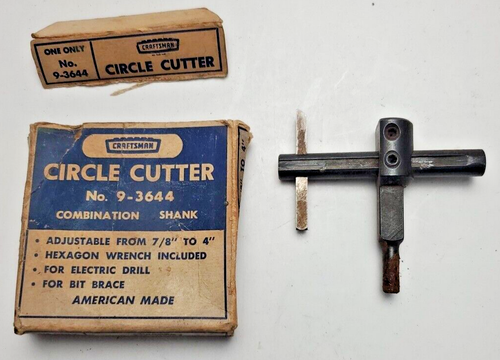 Craftsman Circle Cutter No 9-3644 Missing Allen Wrench | eBay