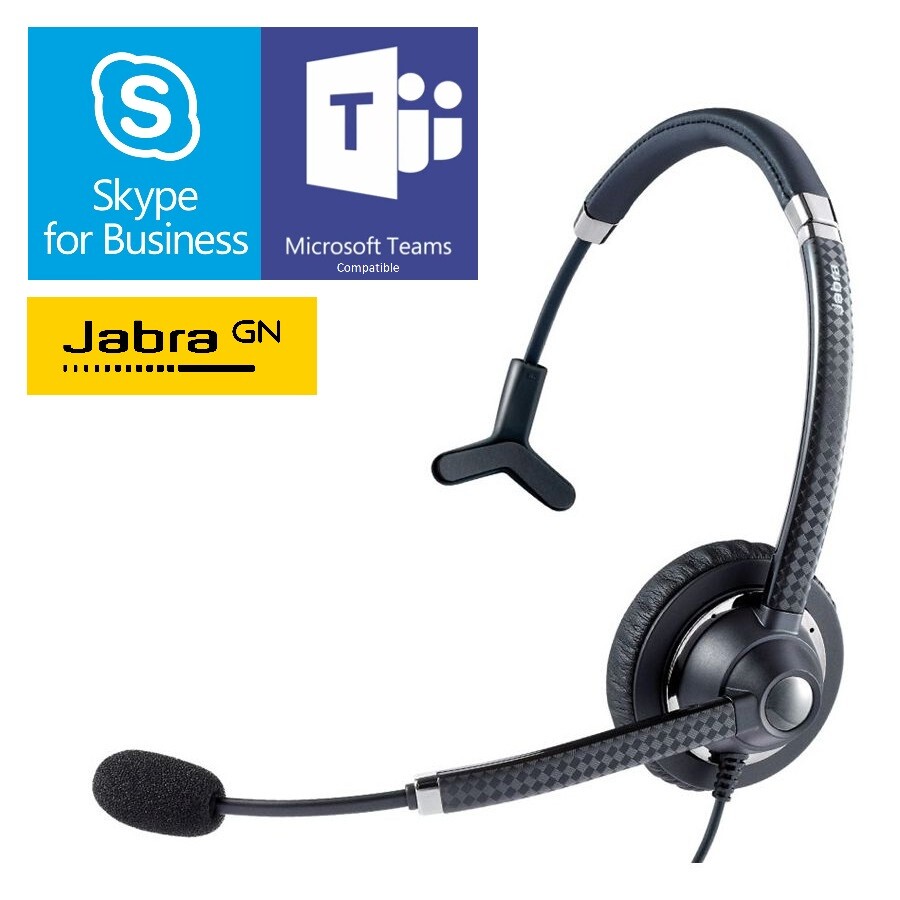 Jabra UC Voice 750 Mono Hsc012 USB Headset Earphone PC Laptop VoIP ...