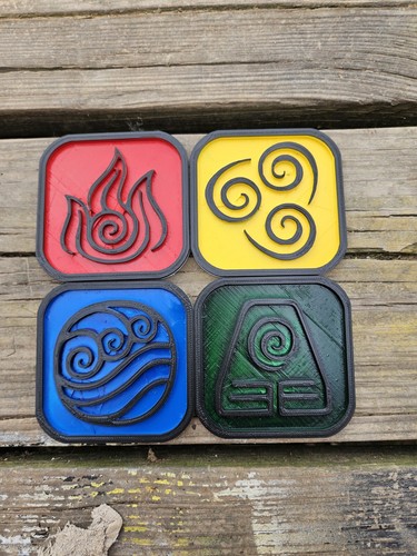 Avatar The Last Airbender Themed Wall Art Set Hand Made | eBay