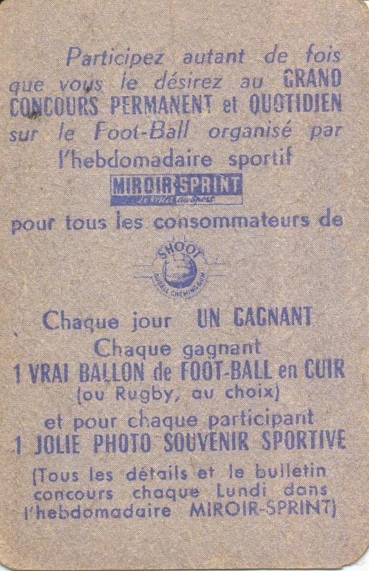 040 GEORGES LAMIA OGC.NICE FOOTBALL CARTE MIROIR SPRINT 1960's RARE | eBay