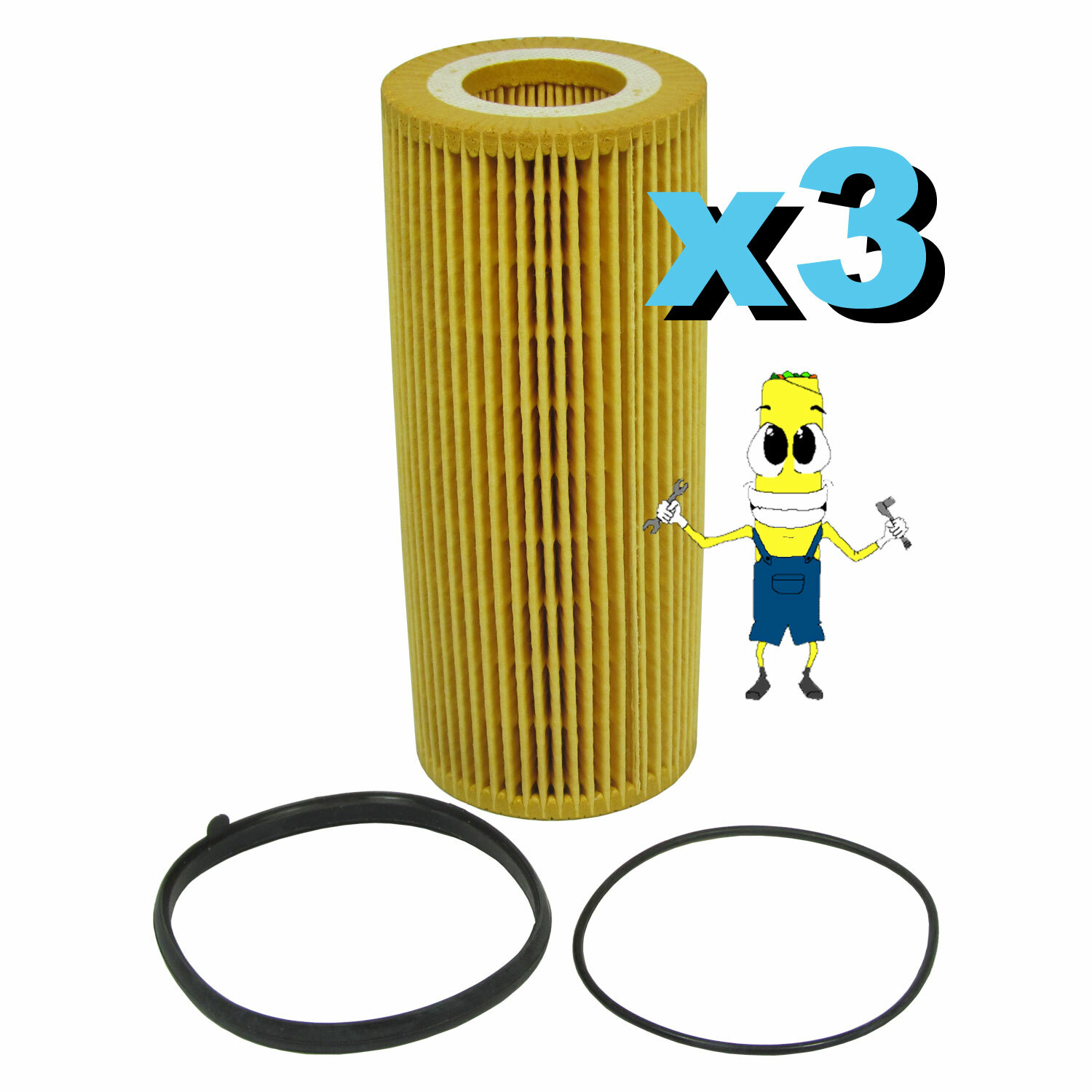 Premium Oil Filter for Porsche Cayenne w/ 3.0L Engine 2011-2015 Pack of ...