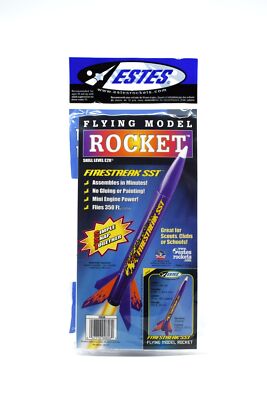 Estes 0806 Firestreak SST 10.2" Flying Model Rocket Kit | eBay