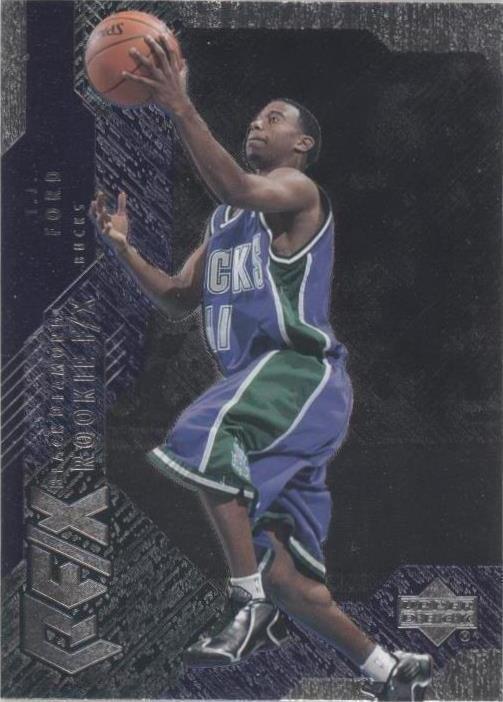 2003-04 Upper Deck - Black Diamond Rookie F/X T.J. Ford #BD8 (RC) for ...