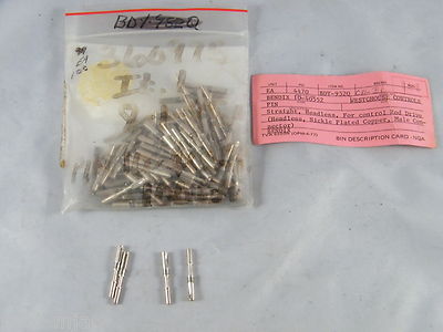 LOT OF 100 ~ BENDIX STRAIGHT MALE CONNECTOR PIN FOR CONTROL ROD DRIVE ...