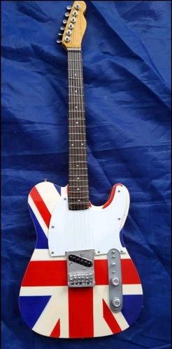Rick Parfitt Status Quo Tribute Miniature Guitar (UK SELLER) Flag | eBay UK