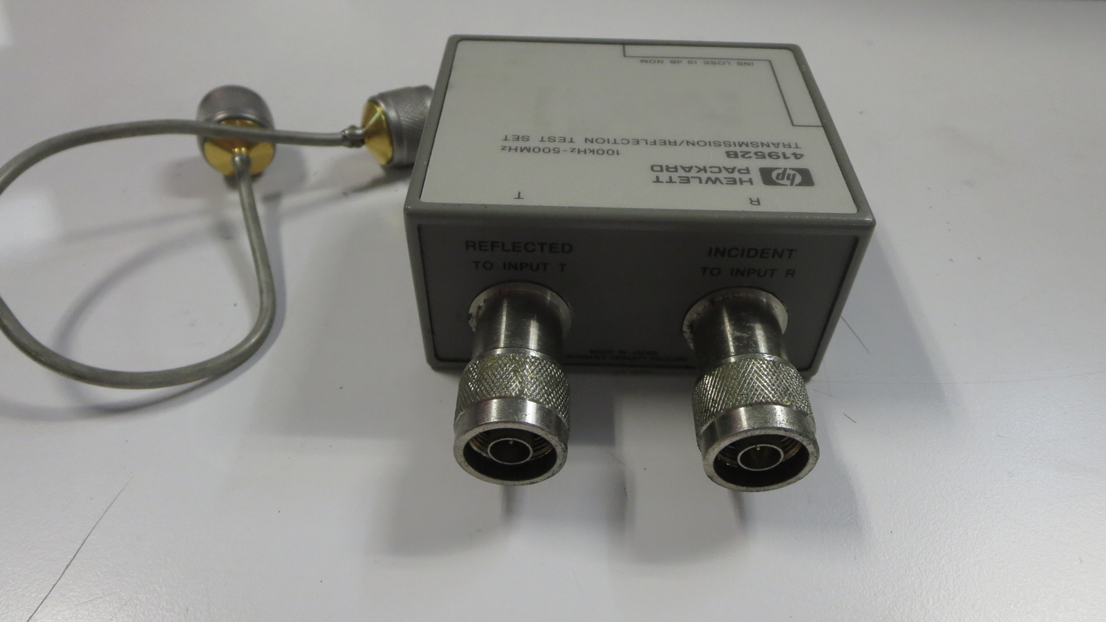 HP Hewlett Packard 41952B Transmission/reflection Test Set T45977 for ...