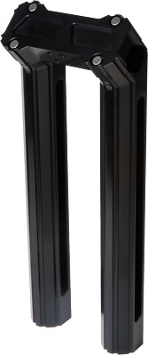 HOFMANN DESIGNS H/D BILLET RISERS 12" BLACK KICKBACK HDB-1014B | eBay