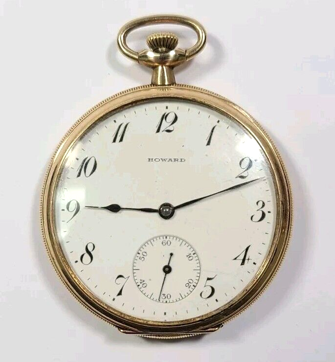 E. Howard Pocket Watch Co Boston 17 Jewel Series 7 Pocket Watch w ...
