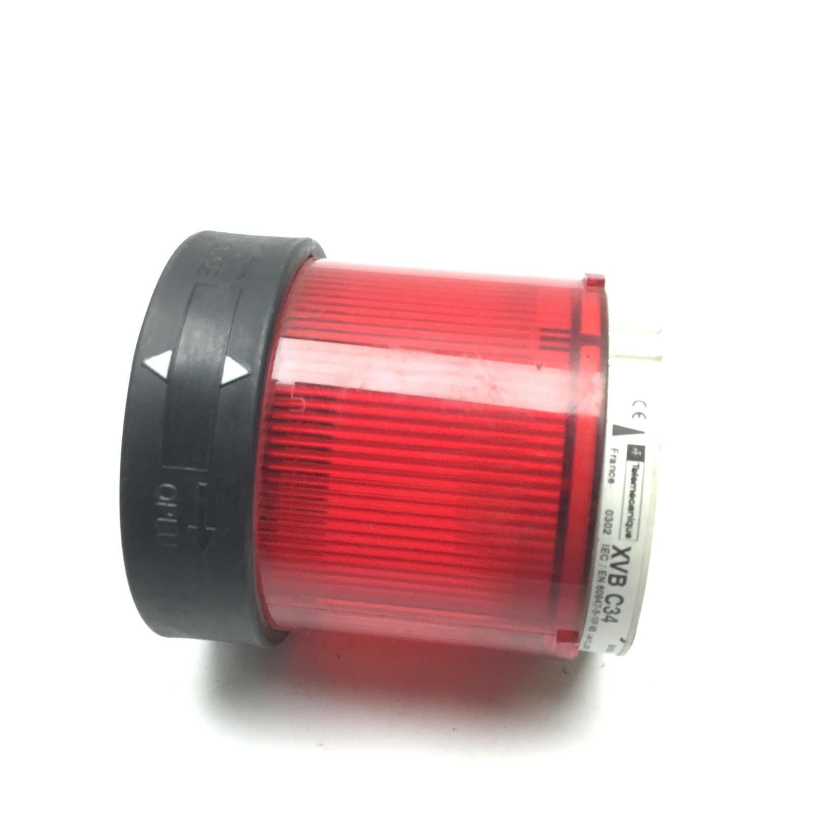 Telemecanique XVB-C34 Red Tower Stack Light, Rating: 10W 12-230V, *No ...