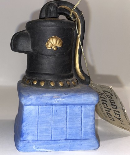 Vintage Collectible Country Kitchen Bisque Porcelain Bell Hand Well ...