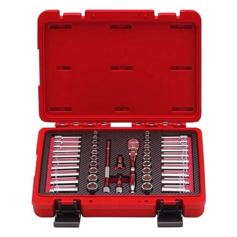 MAC Tools SM446BRA 1/4 Rive 6-pt Deluxe Socket Set with Case | eBay