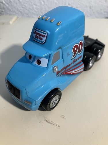 Disney Cars Haulers #90 Bumper Save Semi Only Missing Mirrors | eBay