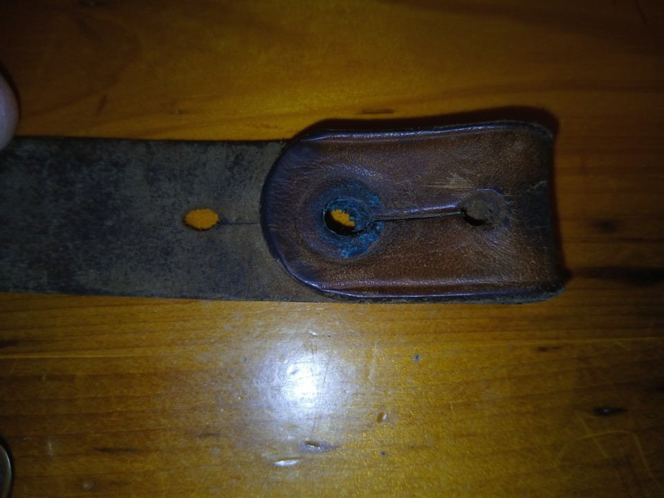 krag/Springfield Leather Rifle Sling, Old Reproduction? | eBay