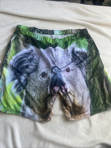 Men's Koala 🐨 Animal Picture Trunks/Shorts Swimwear Size 5XL No String ...