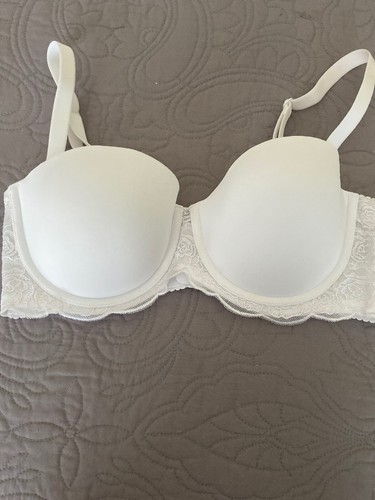 NEW $44 MAIDENFORM 34D Love The Lift Push-Up Strapless Multi Way Bra ...