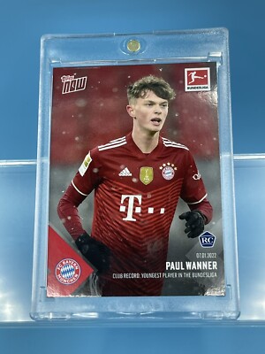 Paul Wanner RC Bayern Munchen 2021 Bundesliga Topps Now Card #112 | eBay