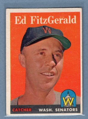 1958 Topps #236 Ed FitzGerald (b) VG GO501 | eBay