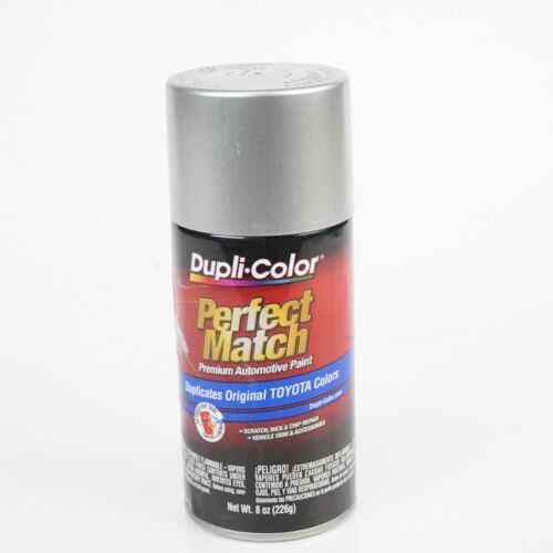 Dupli-Color BTY1613 Silver Metallic Perfect Match Automotive Paint 8 oz ...