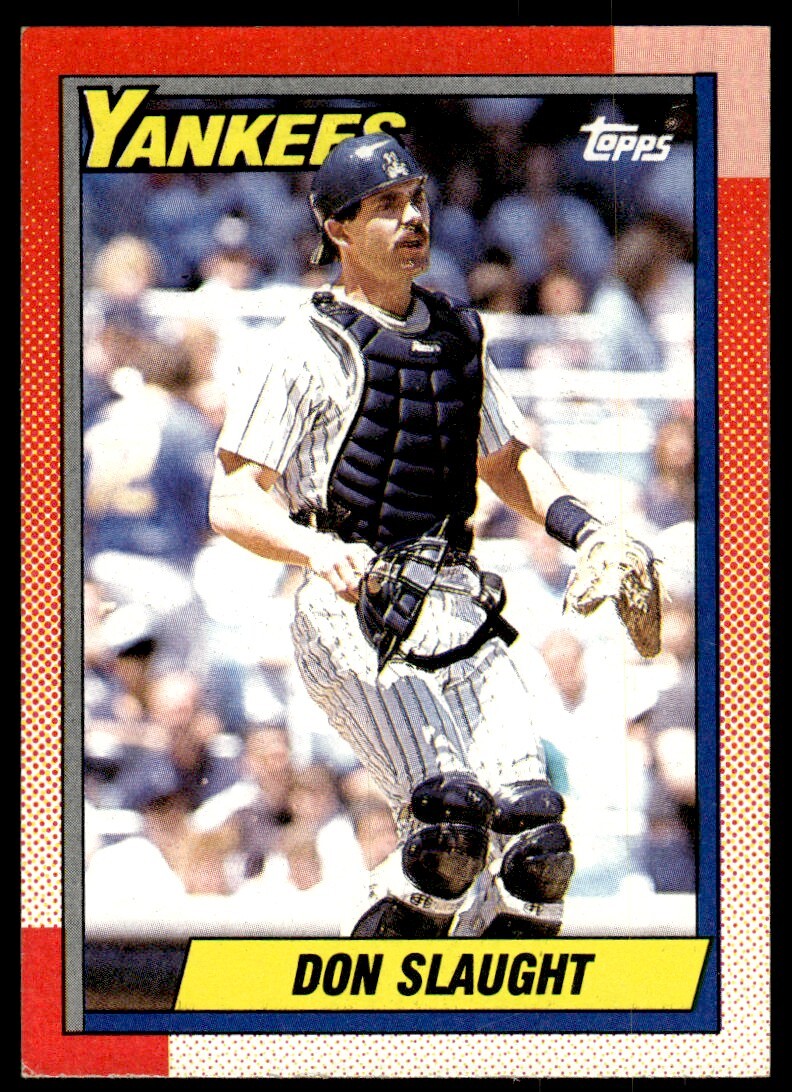 1990 Topps Baseball Card Don Slaught New York Yankees #26 | eBay
