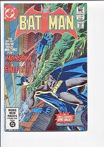 BATMAN 344 NM- POISON IVY COLAN KUBERT 1982 | eBay