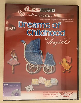 OESD Embroidery Design CD Dreams Of Childhood Designs # 837 Multi ...