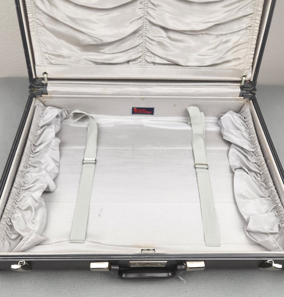 Vintage Samsonite ROYAL TRAVELER train Suitcase Luggage Art Deco Retro ...