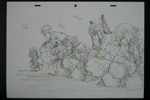 JAPAN Demon Slayer: Kimetsu no Yaiba Hashira Fukusei Genga (1 Sheet) B ...