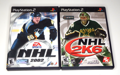 NHL 2002 & NHL 2K6 (Sony Playstation 2, PS2) Hockey Video Game Lot | eBay
