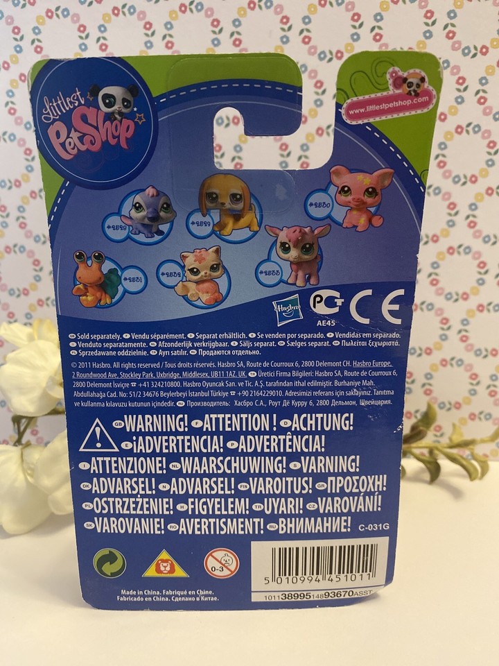 Authentic Littlest Pet Shop LPS NIB 2533 Strawberry PINK Billy Goat | eBay