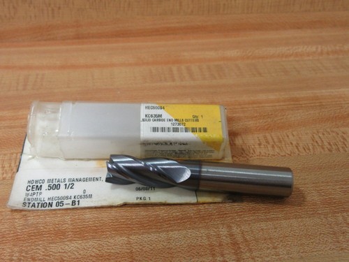 Kennametal HEC500S4 Solid Carbide End Mills Cutters KC635M | eBay