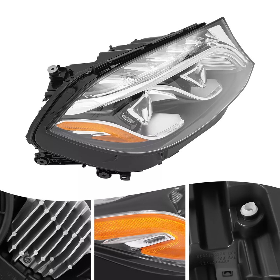 For 2017-2019 GLS 350d/GLS 450/ GLS 550 /GLS 63 AMG Right LED Headlight ...