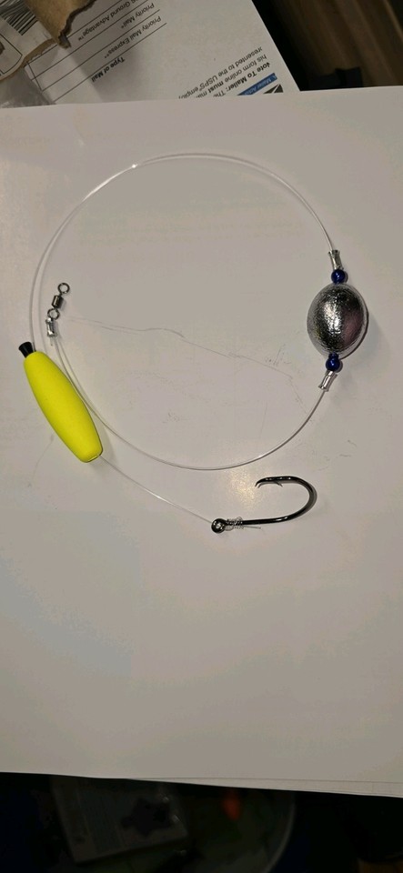 4 Pack Catfish Rig 4 oz Egg Sinker Gamakatsu Octopus Circle Hook | eBay