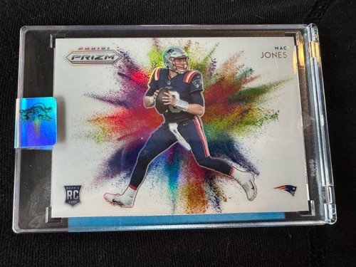 MAC JONES 2021 PANINI PRIZM COLOR BLAST ROOKIE PATRIOTS SSP RC Case Hit ...