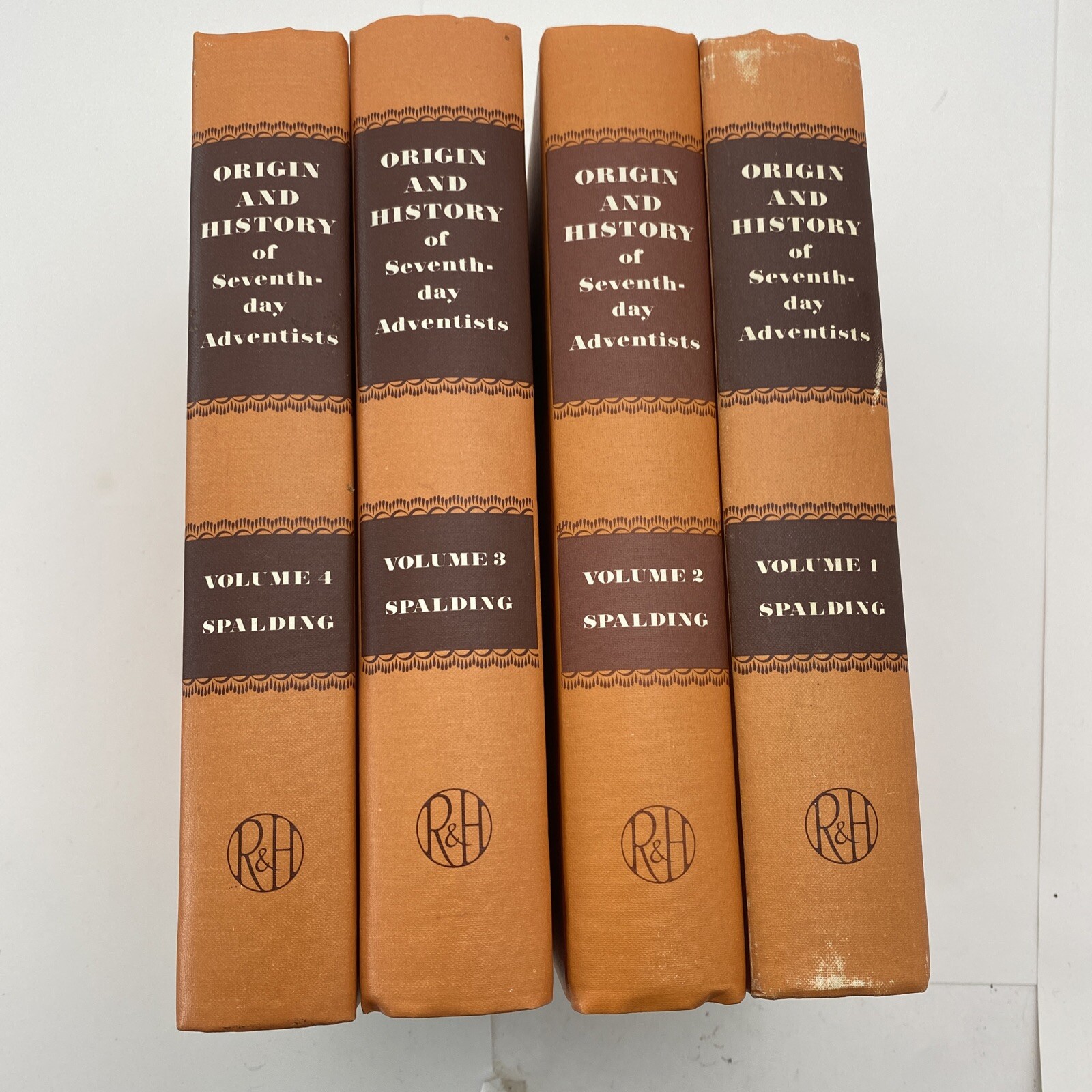 Origin and History of Seventh day Adventist's Volumes 1 2 3 4 by Arthur ...