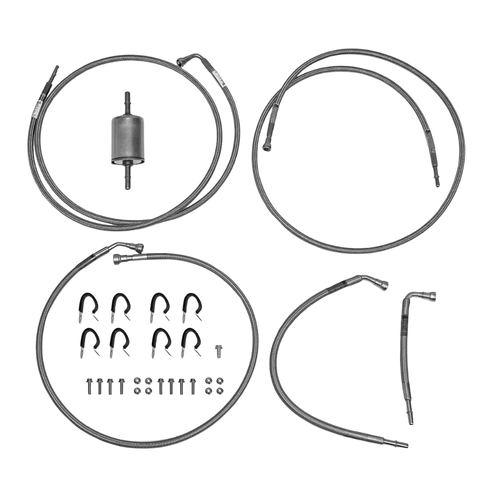 Quick Fix Fuel Line Fits 2004-06 GMC Yukon XL 1500 w/Flex Fuel/Filter ...