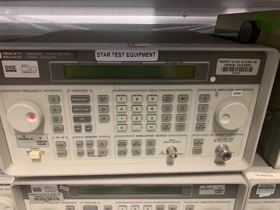 HP 8648C Signal Generator with High Stability time base option | eBay