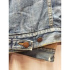 Vtg Wrangler Trucker Denim Jacket USA Sz 44 Sherpa Lined Distressed ...