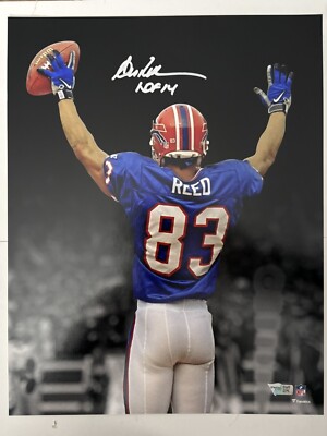 ANDRE REED HOF 14 Buffalo Bills Signed Autograph 11x14 Photo Picture ...