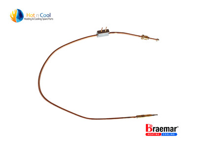 Genuine Braemar Wall Furnace Thermocouple 600mm suits D45, D55 SIT ...