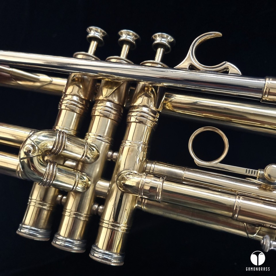 RARE Henri Selmer Paris 25 K Modified LArge bore, trumpet case ...