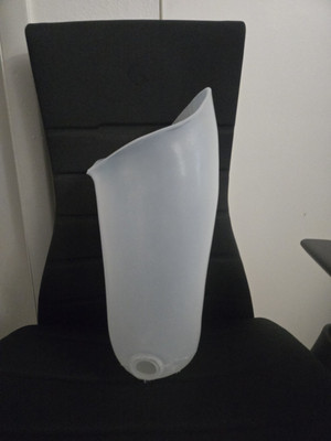 Above Knee (AK) Prosthetic Socket Liner | Clear Plastic | Left | Medium ...