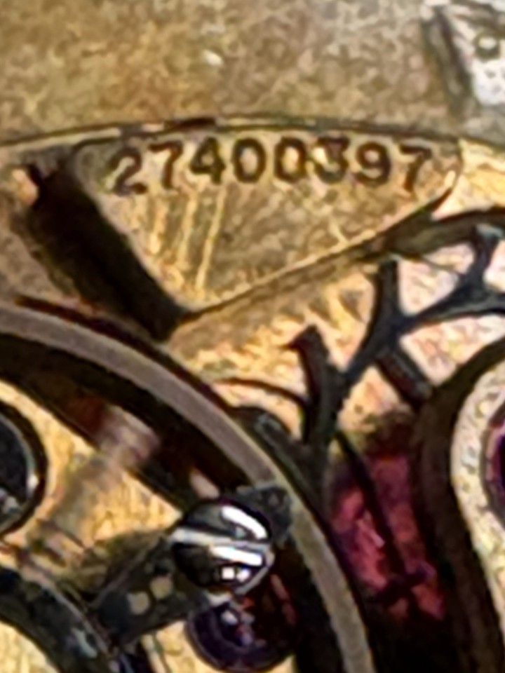 Vintage Omega Swiss 620 17-Jewel Wristwatch Movement Running Missing ...