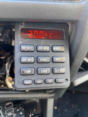 BMW E30 13 Button OBC On Board Computer | eBay